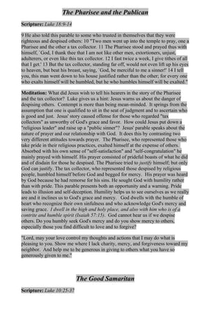 Parables effing parables | DOCX