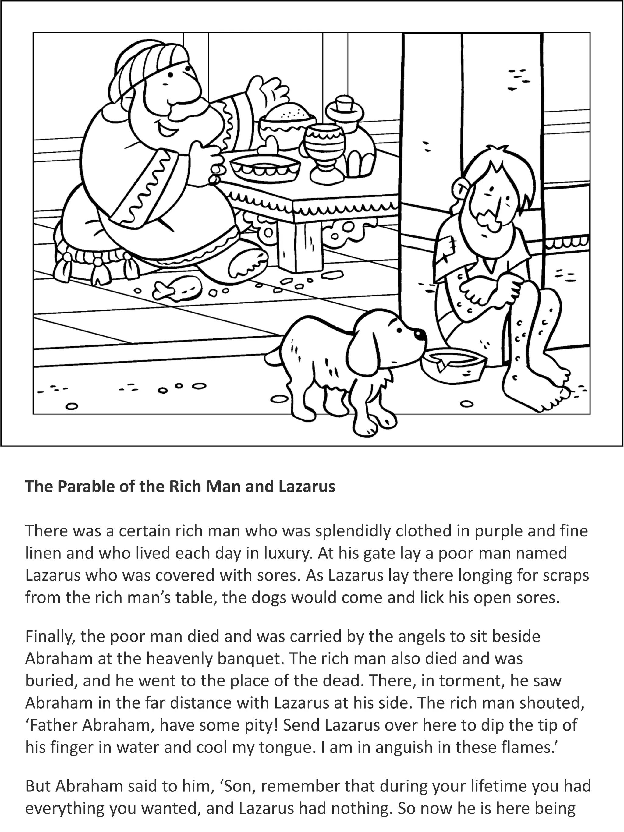 Parables of Jesus for Children: Coloring Book | PDF