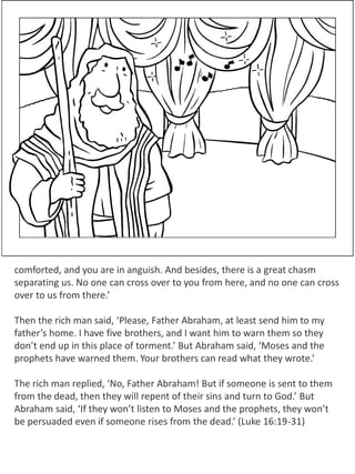 Father Abraham Coloring Page