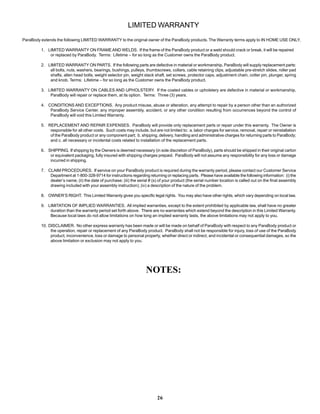 Parabody gs4-user-manual | PDF