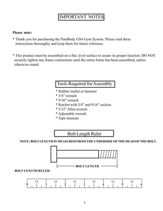 Parabody gs4-user-manual | PDF