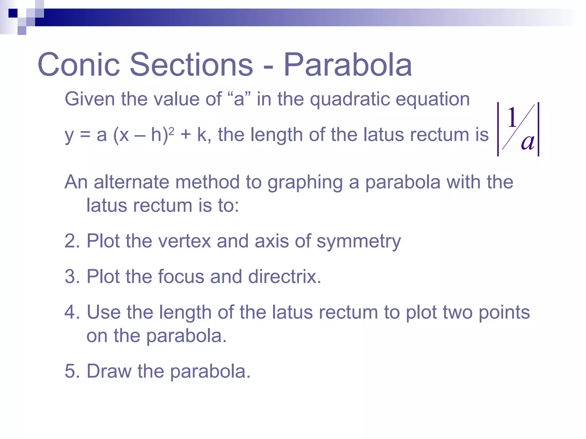 Parabola | PPT