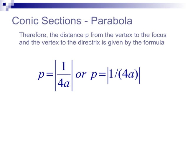 Parabola | PPT | Physics | Science