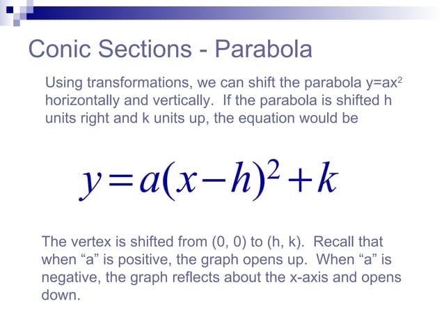 Parabola | PPT | Physics | Science