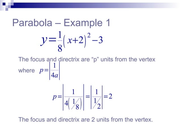 Parabola | PPT | Physics | Science