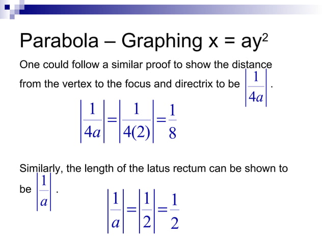 Parabola | PPT | Physics | Science