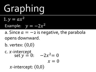 Parabola | PPTX