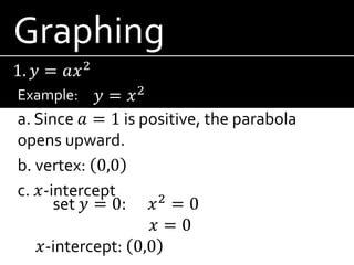 Parabola | PPTX