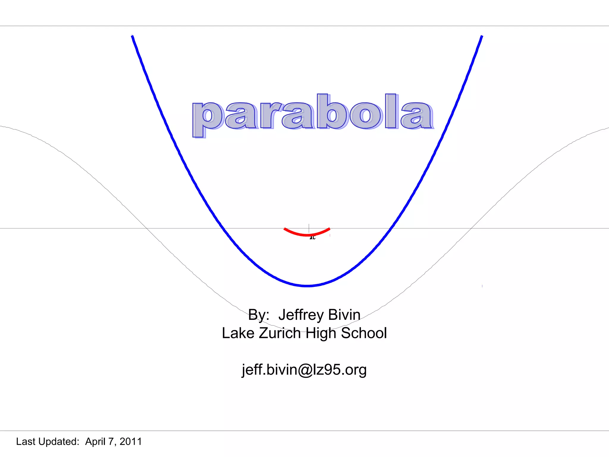 Parabola | PPT
