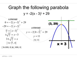 Parabola | PPT