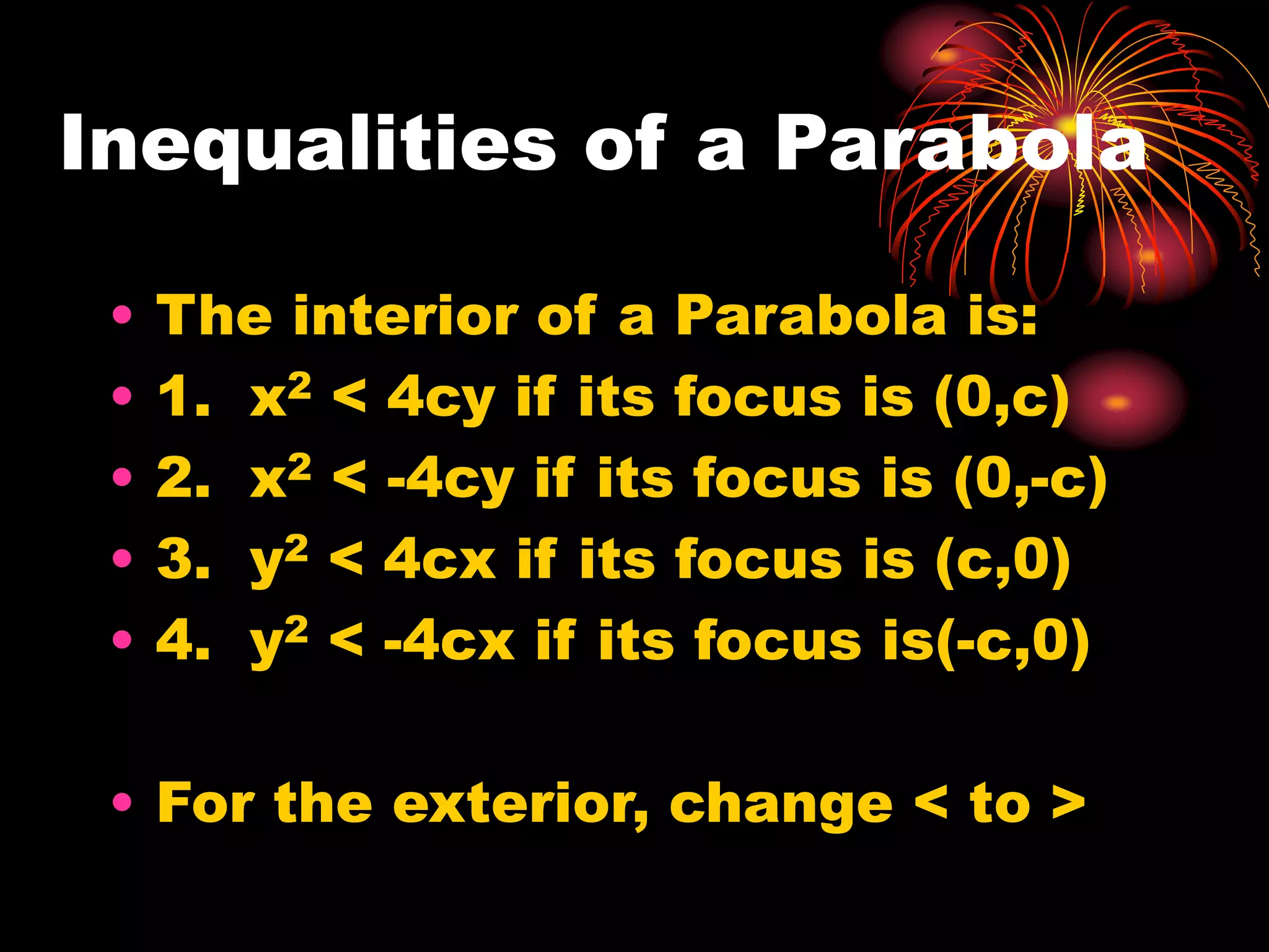 Parabola | PPT