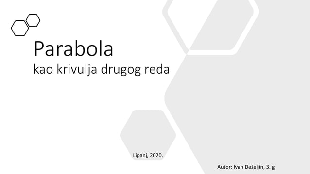 Parabola | PPTX