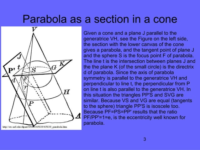 Parabola as an-example-learning-shifts-on-internet | PPT