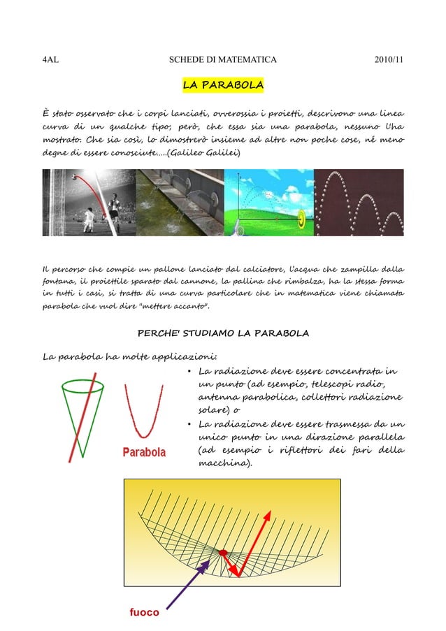 Parabola1 | PDF | Physics | Science