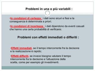 La parabola nei problemi di scelta | PPTX