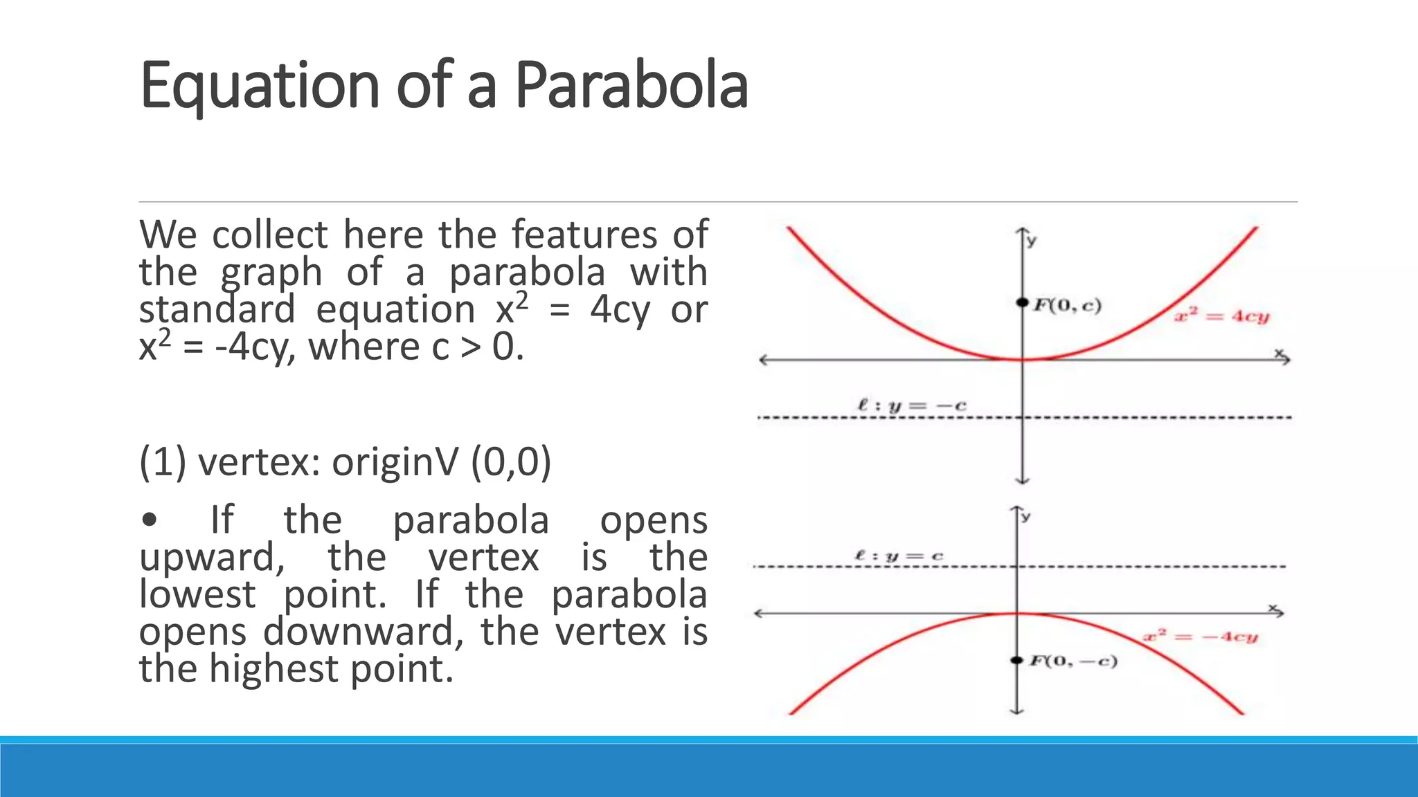 Parabolas | PPTX | Physics | Science