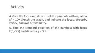 Parabolas | PPTX | Physics | Science