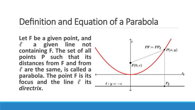 Parabolas | PPTX | Physics | Science