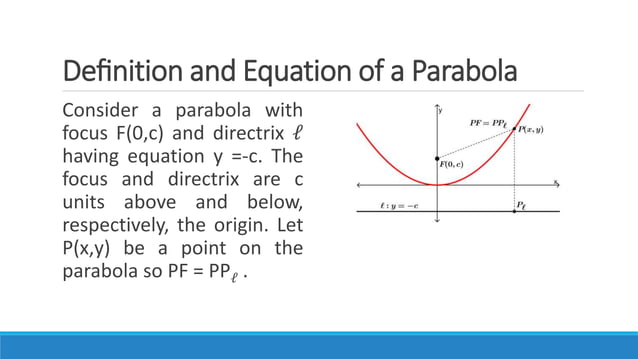 Parabolas | PPTX | Physics | Science