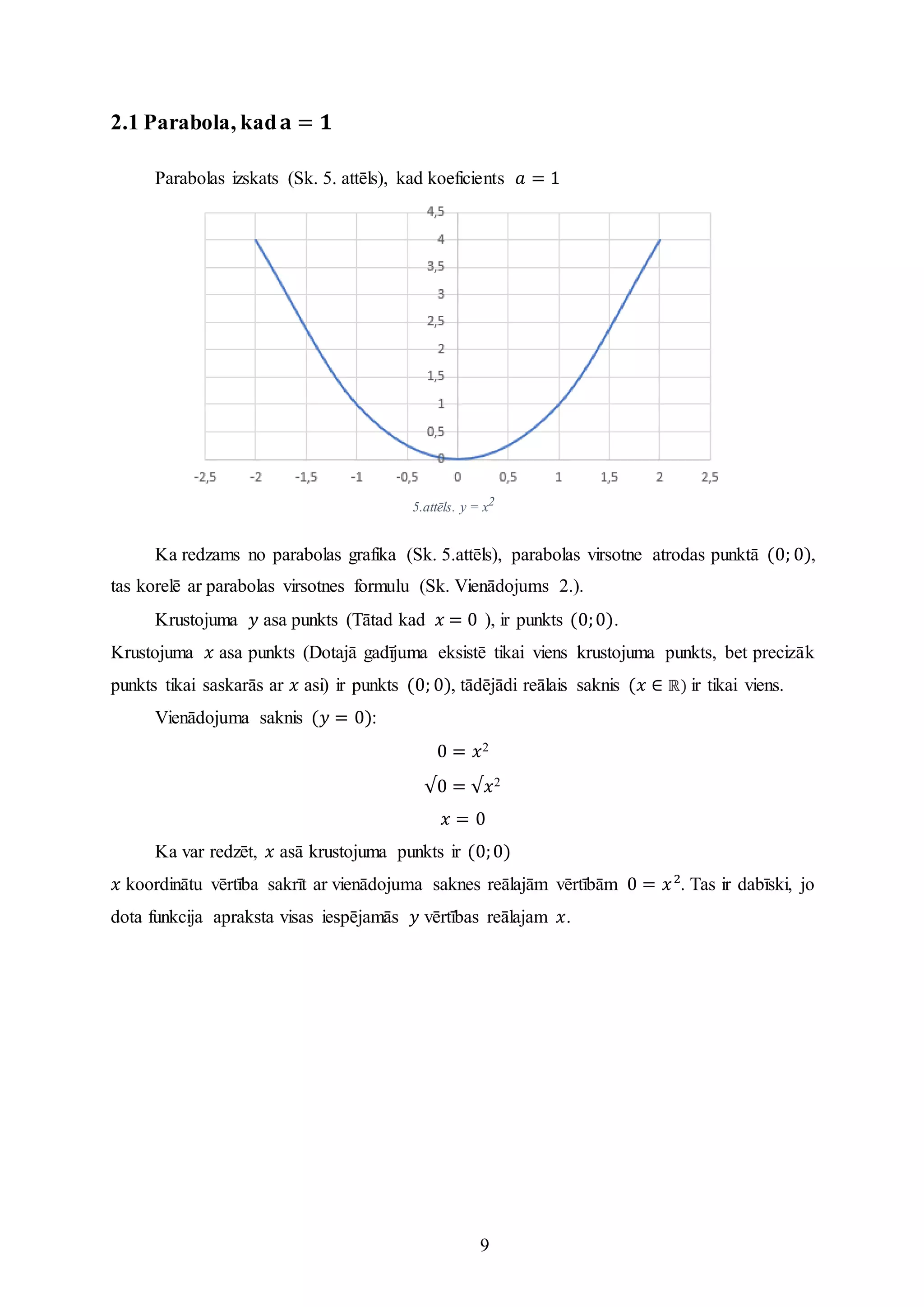 KVADRĀTISKĀS FUNKCIJAS PĒTIJUMS | DOCX