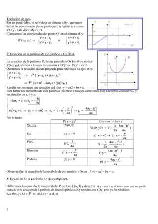 Parabola teórico | PDF