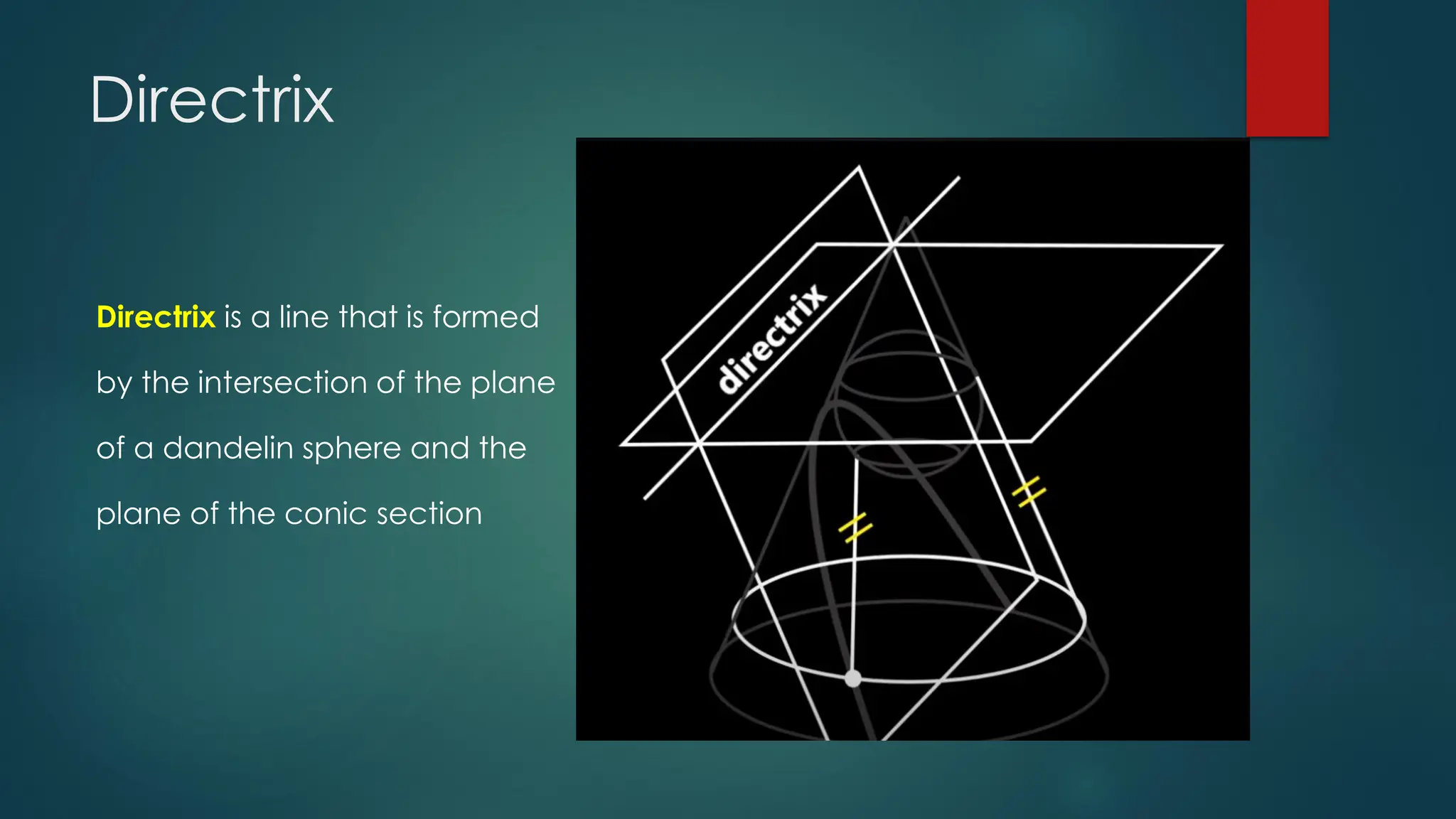 Parabola as a Conic Section for Pre-Calculus | PDF