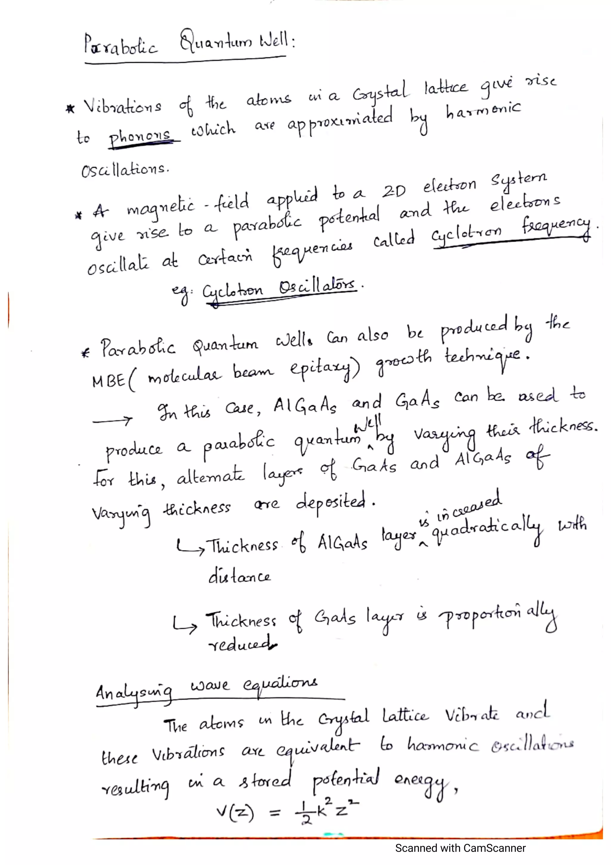 parabolic and triangular quantum well, Quantum wire.pdf