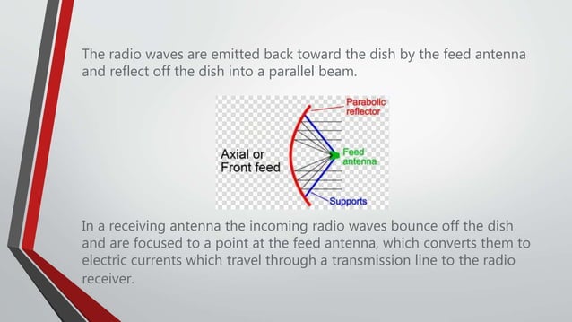 Parabolic antennas | PPTX