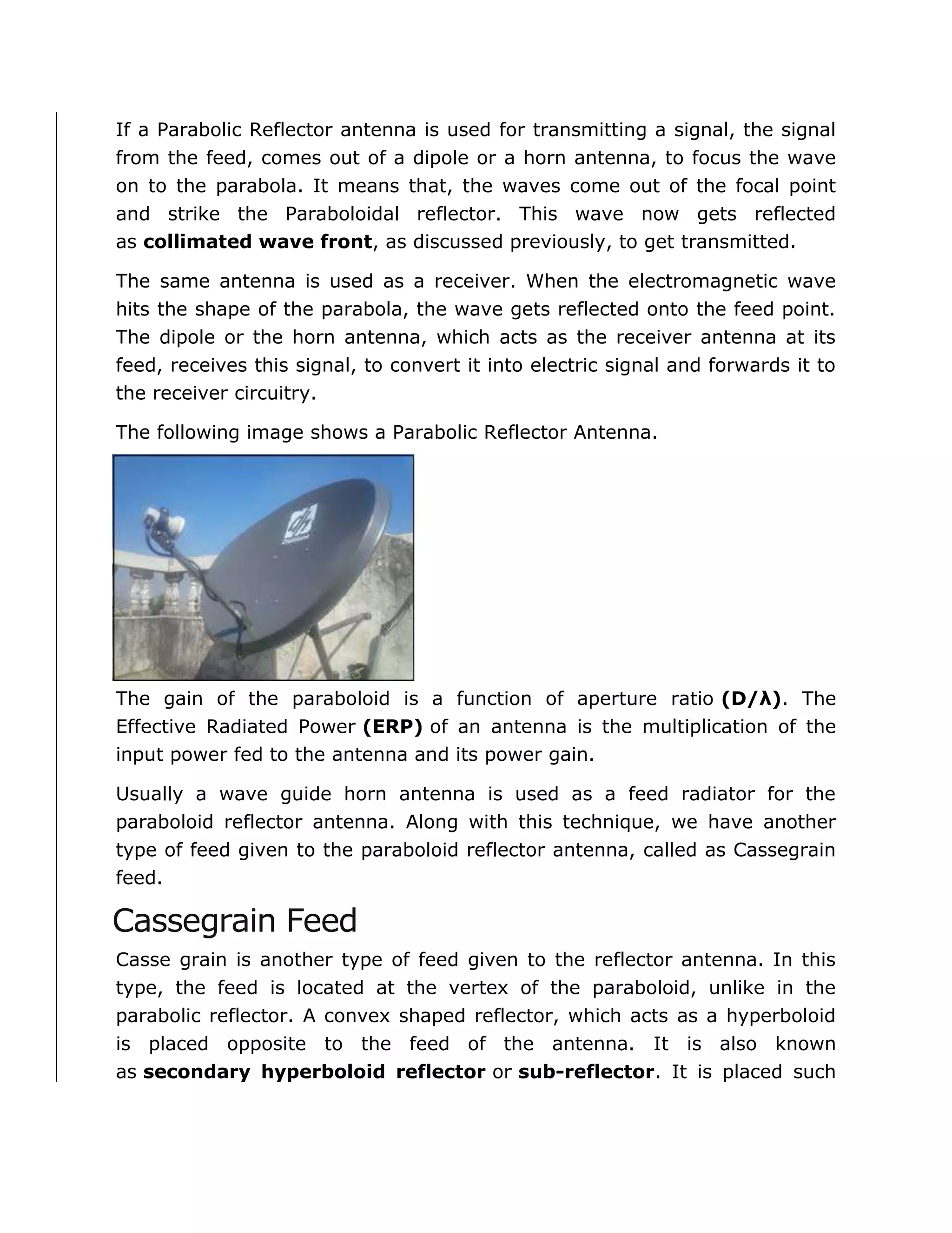 Parabolic Antenna Theory.docx