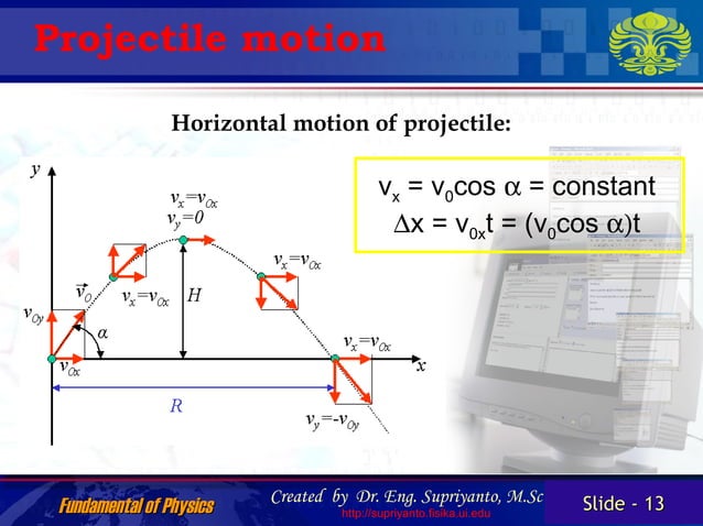 Parabolic motion | PPT