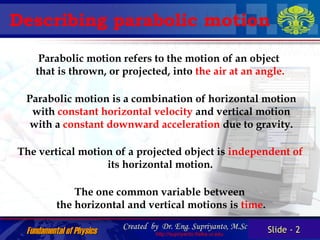 Parabolic motion | PPT