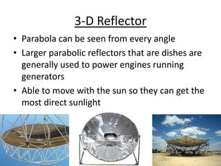 Parabolic Reflectors | PPTX