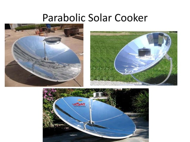 Parabolic solar cooker | PPT | Free Download