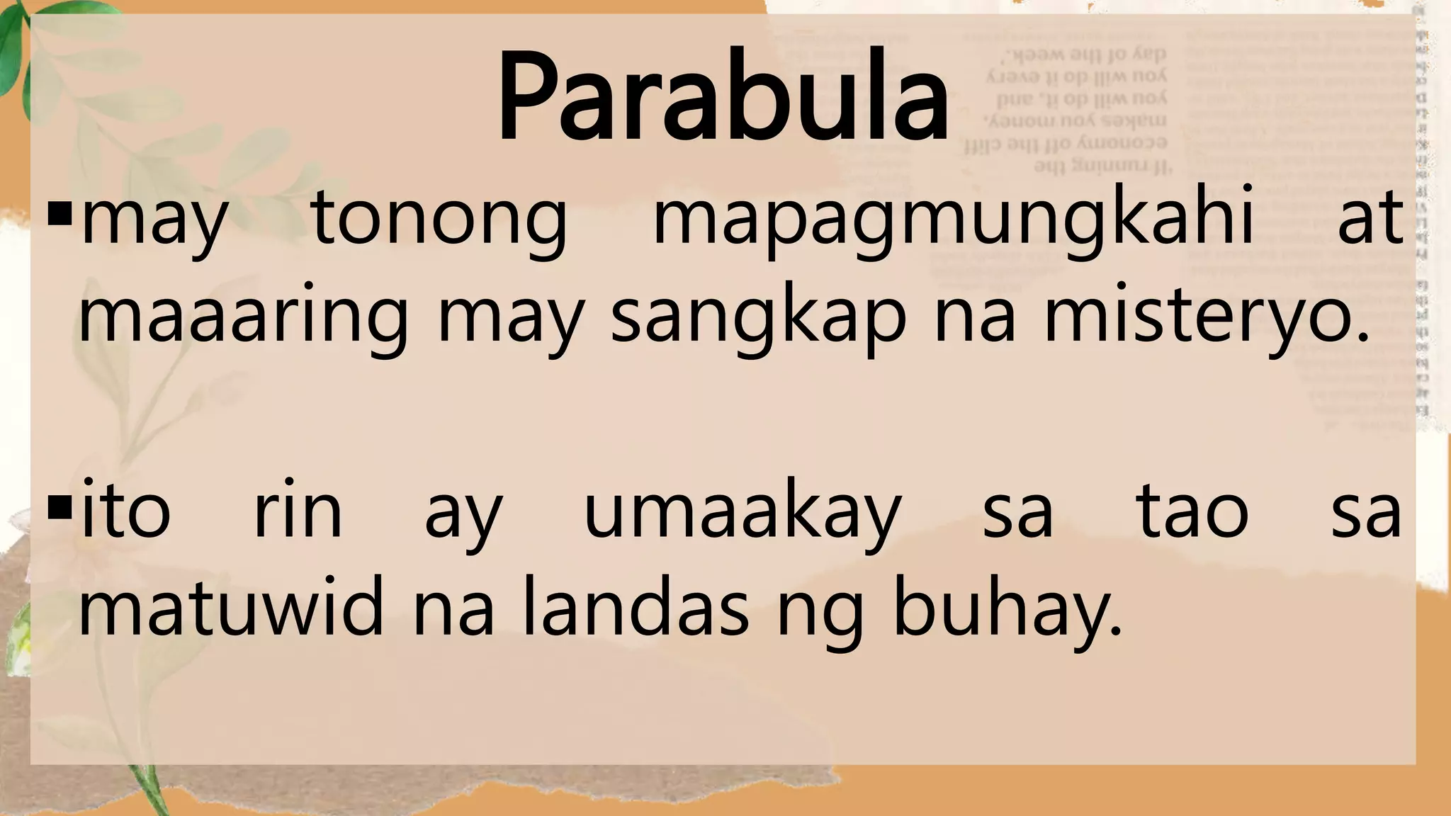 Parabula (Filipino 10) .pptx