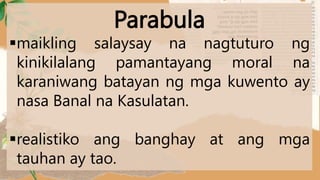 Parabula (Filipino 10) .pptx