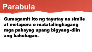 Parabula - Filipino 10.pptx