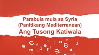 Parabula - Filipino 10.pptx