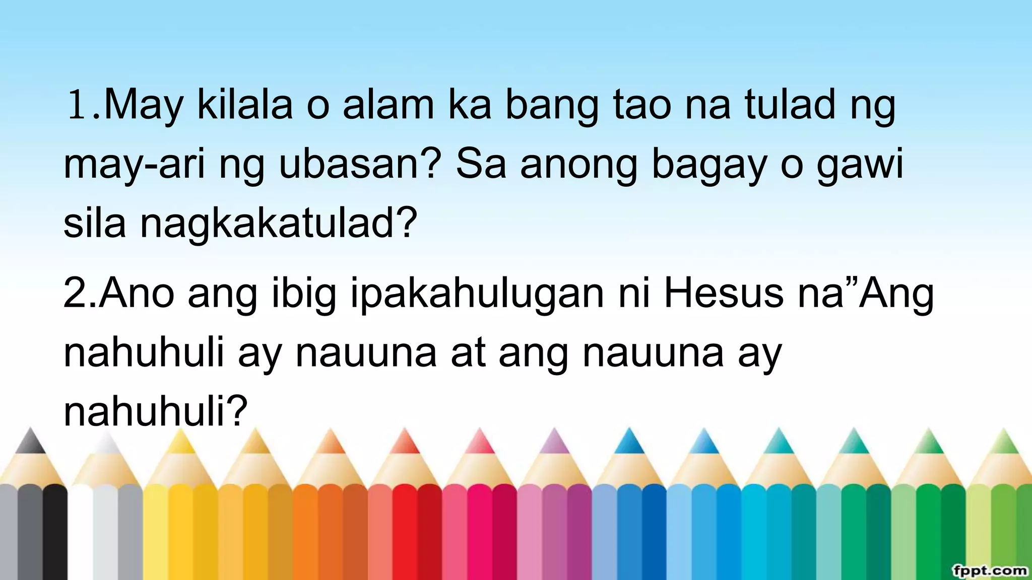 Parabula Ang Talinghag Tungkol sa May-ari ng Ubasan.pptx