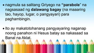 Parabula Ang Talinghag Tungkol sa May-ari ng Ubasan.pptx