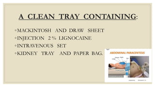 Paracentesis | PPTX
