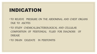 Paracentesis | PPTX
