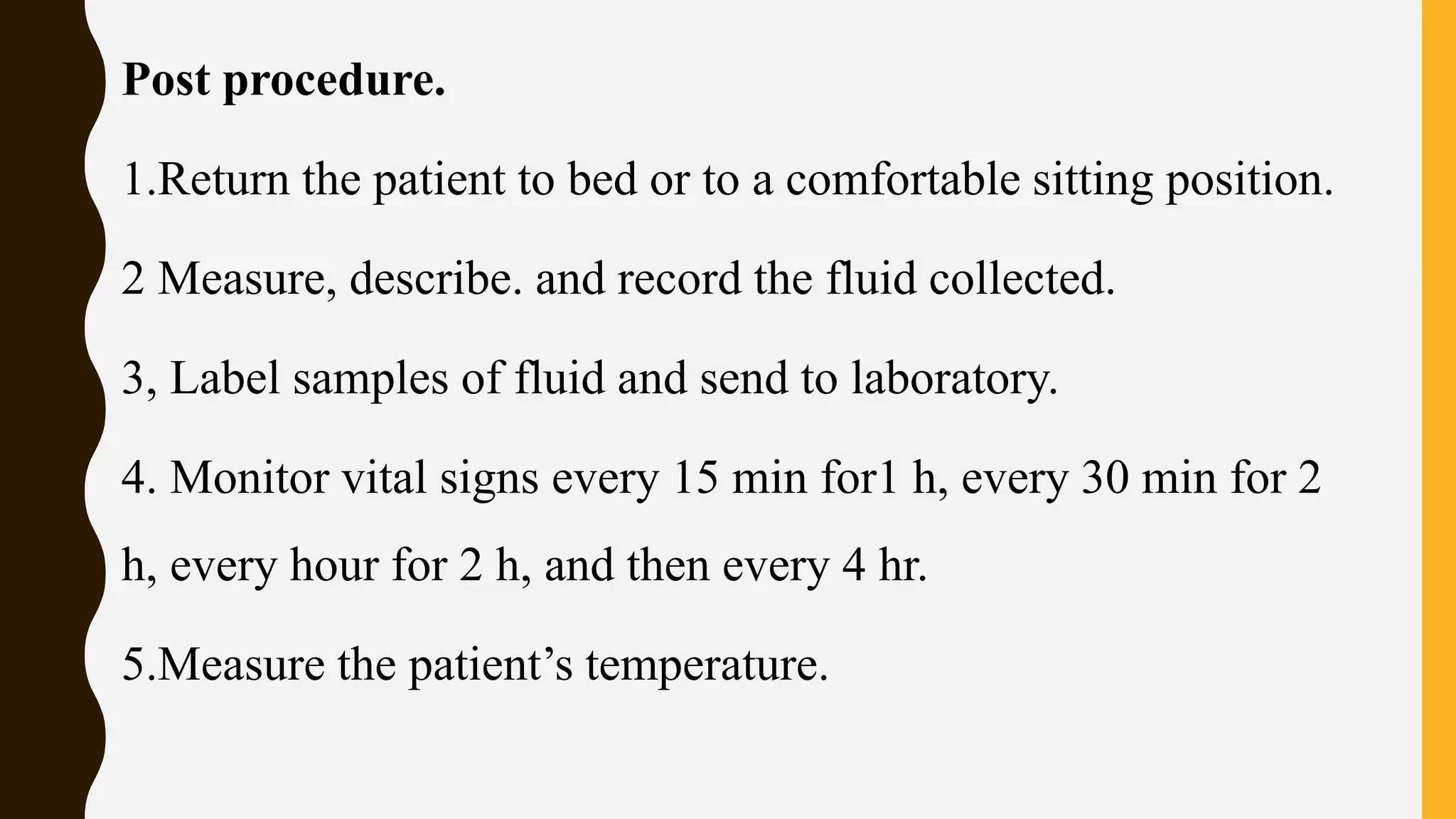 Paracentesis | PPTX | First Aid | Injuries