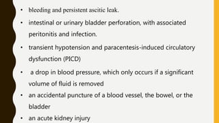 Paracentesis | PPTX