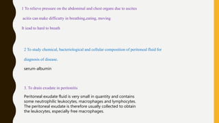 Paracentesis | PPTX