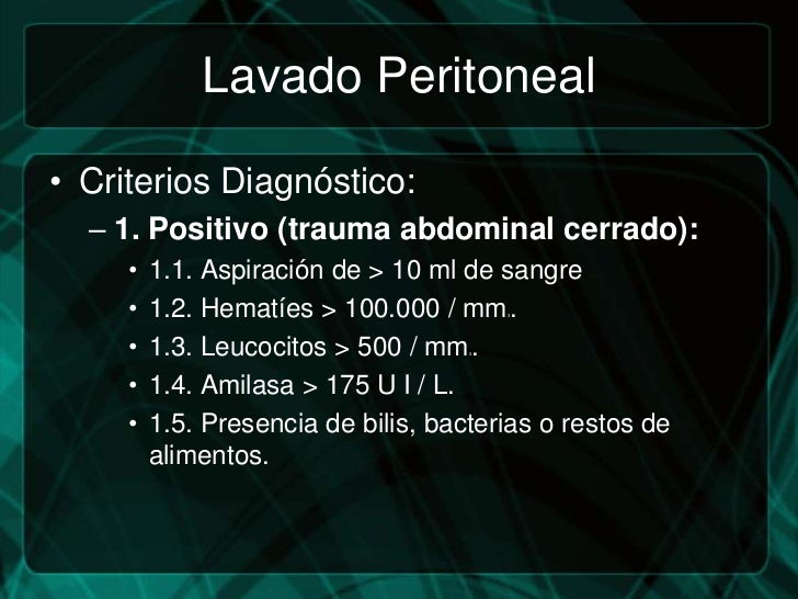 Paracentesis y lavado peritoneal2