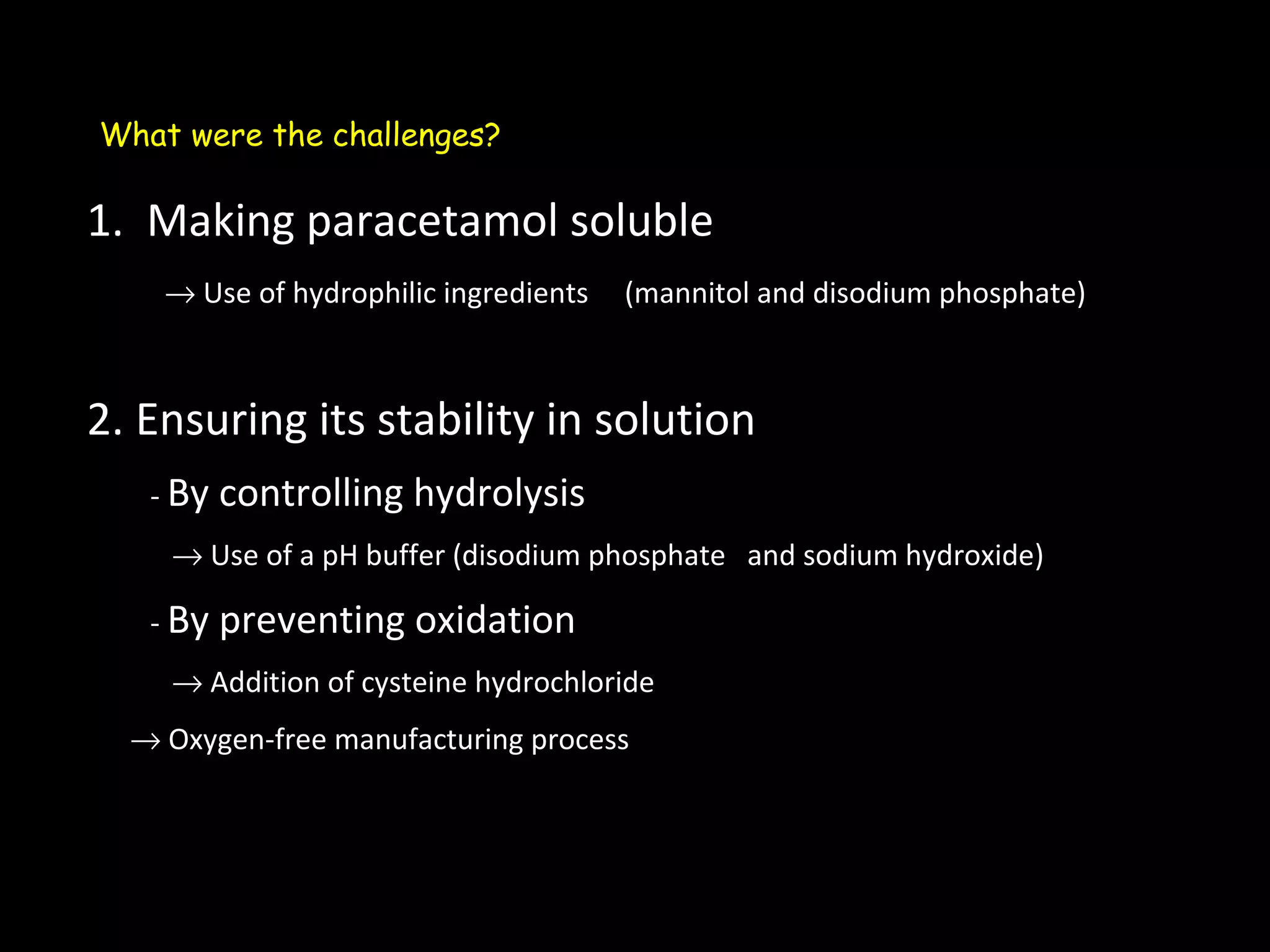 Paracetamol - widening the horizon in pain managment | PPT | Surgery ...