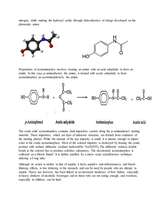 Acetaminophen Synthesis