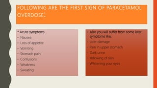 Paracetamol uses ,interaction and its toxicity | PPTX