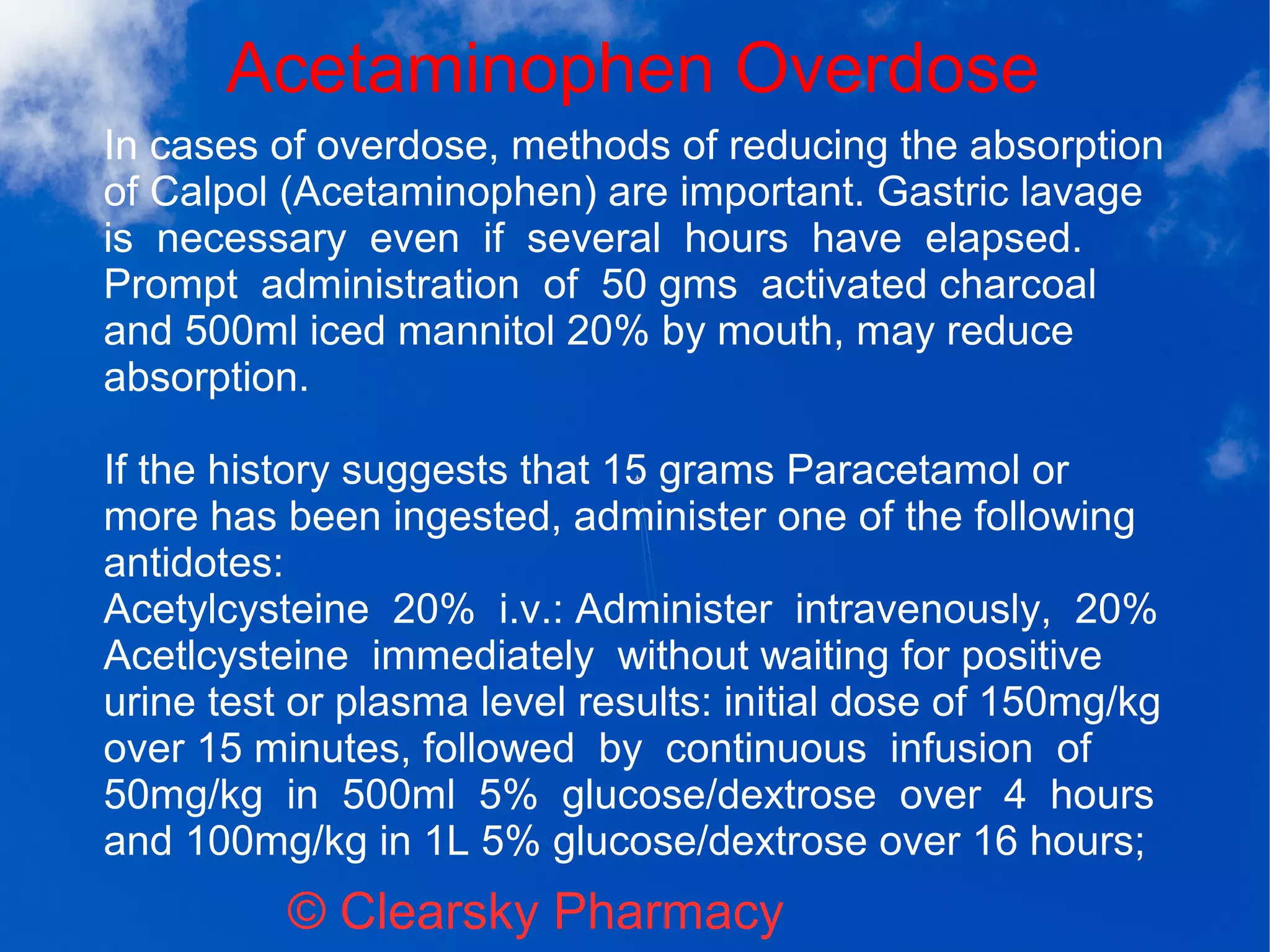 Calpol Tablets (Paracetamol or Acetaminophen) | ODP