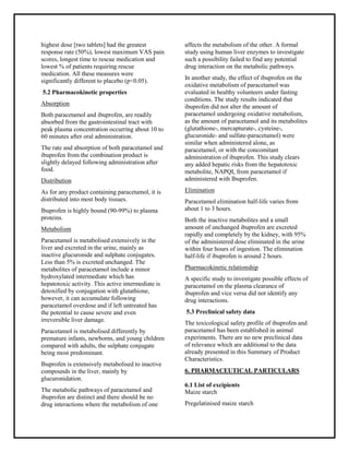 Paracetamol and ibuprofen 500 mg and 150 mg film coated tablets smpc ...